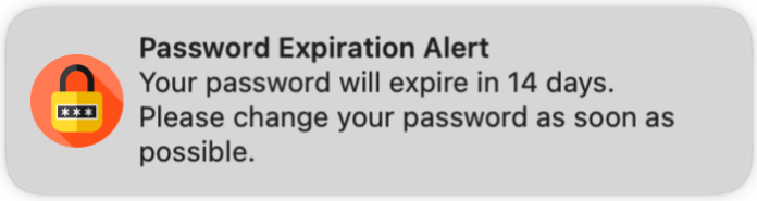 Password Expiration Notifications with Addigy | Chris Bobbitt Password Expiration Notifications with Addigy | Chris Bobbitt